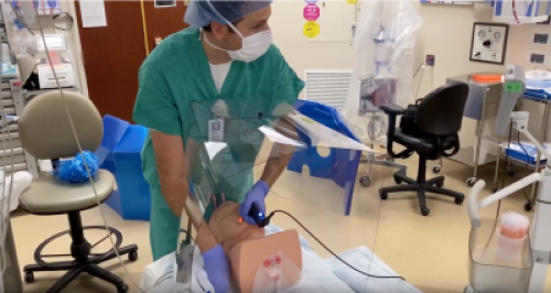 New shield protects health care workers from COVID-19 | Nebraska ...